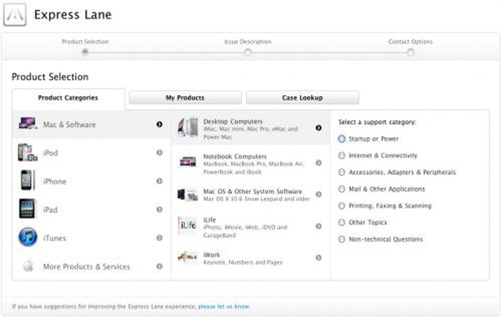 Apple Rolls Out 'Express Lane' for Customized Product Support - MacRumors