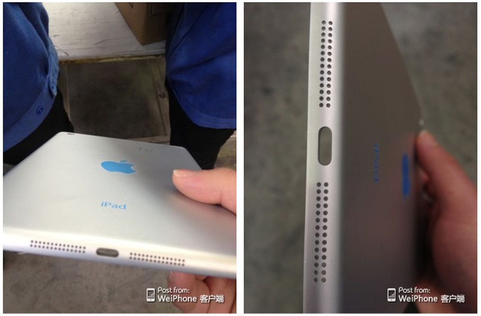Possible Photos of Second-Generation iPad Mini Rear Shell Surface ...