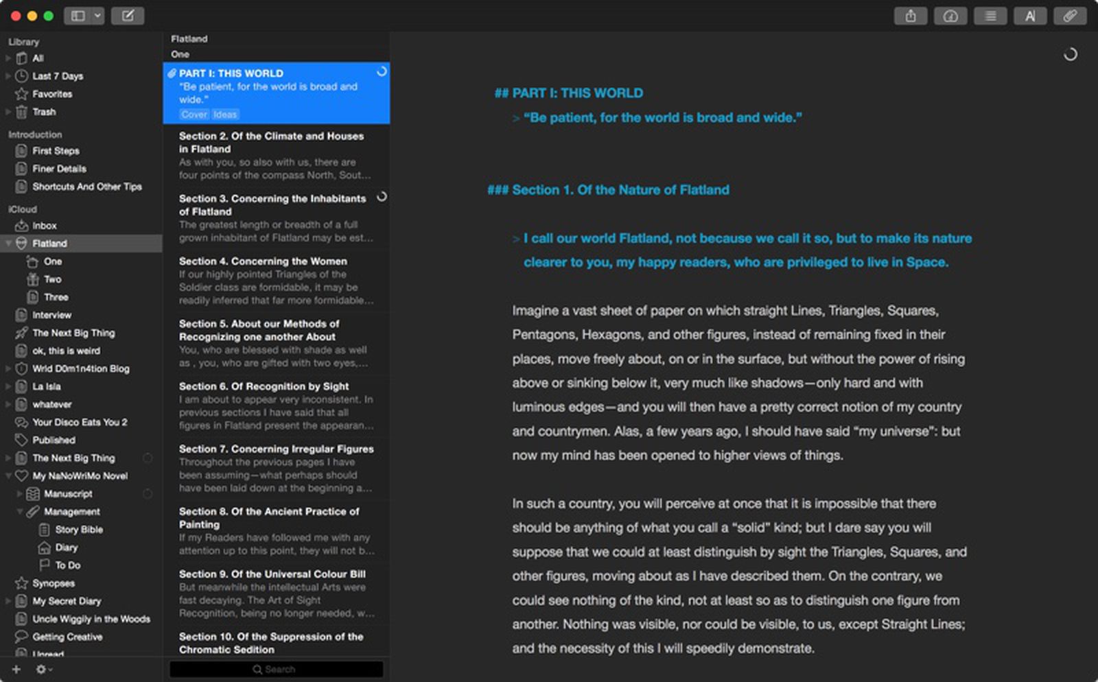 Popular 'Ulysses' Writing App for Mac Expands to the iPad, Gets Major ...