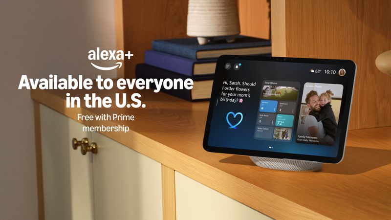 Amazon's Alexa+ Now Free for All U.S. Prime Members, Beating Apple's ...