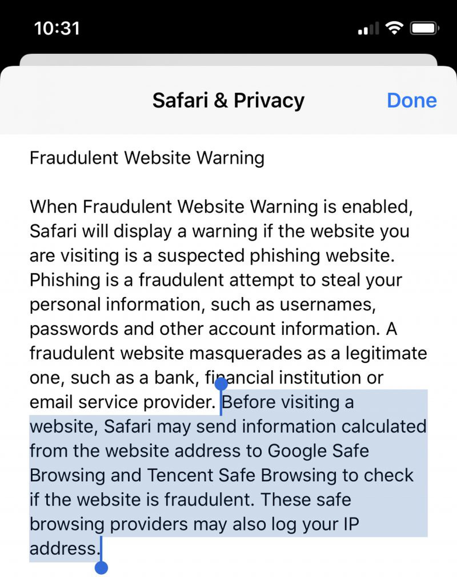 Apple Clarifies Tencent's Role in Fraudulent Website Warnings, Says No ...