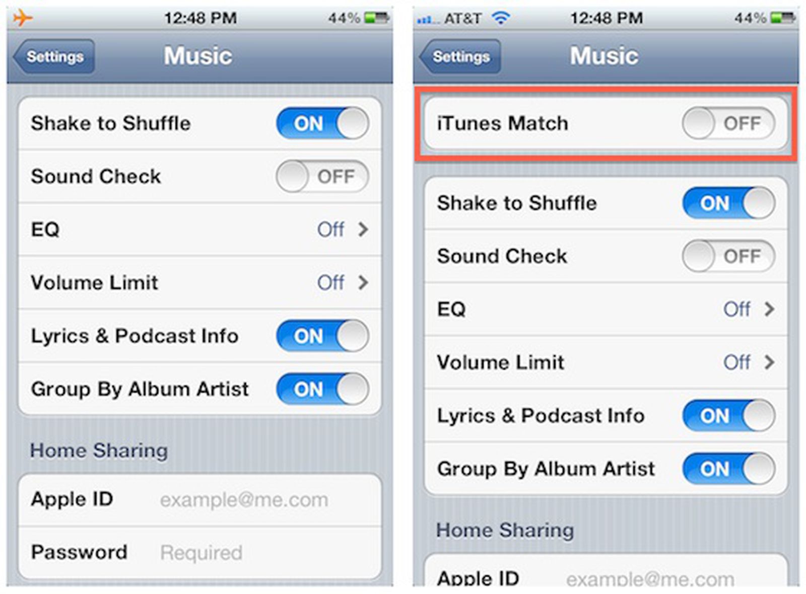 Apple Activates iTunes Match Setting in iOS 5, Suggesting Imminent ...