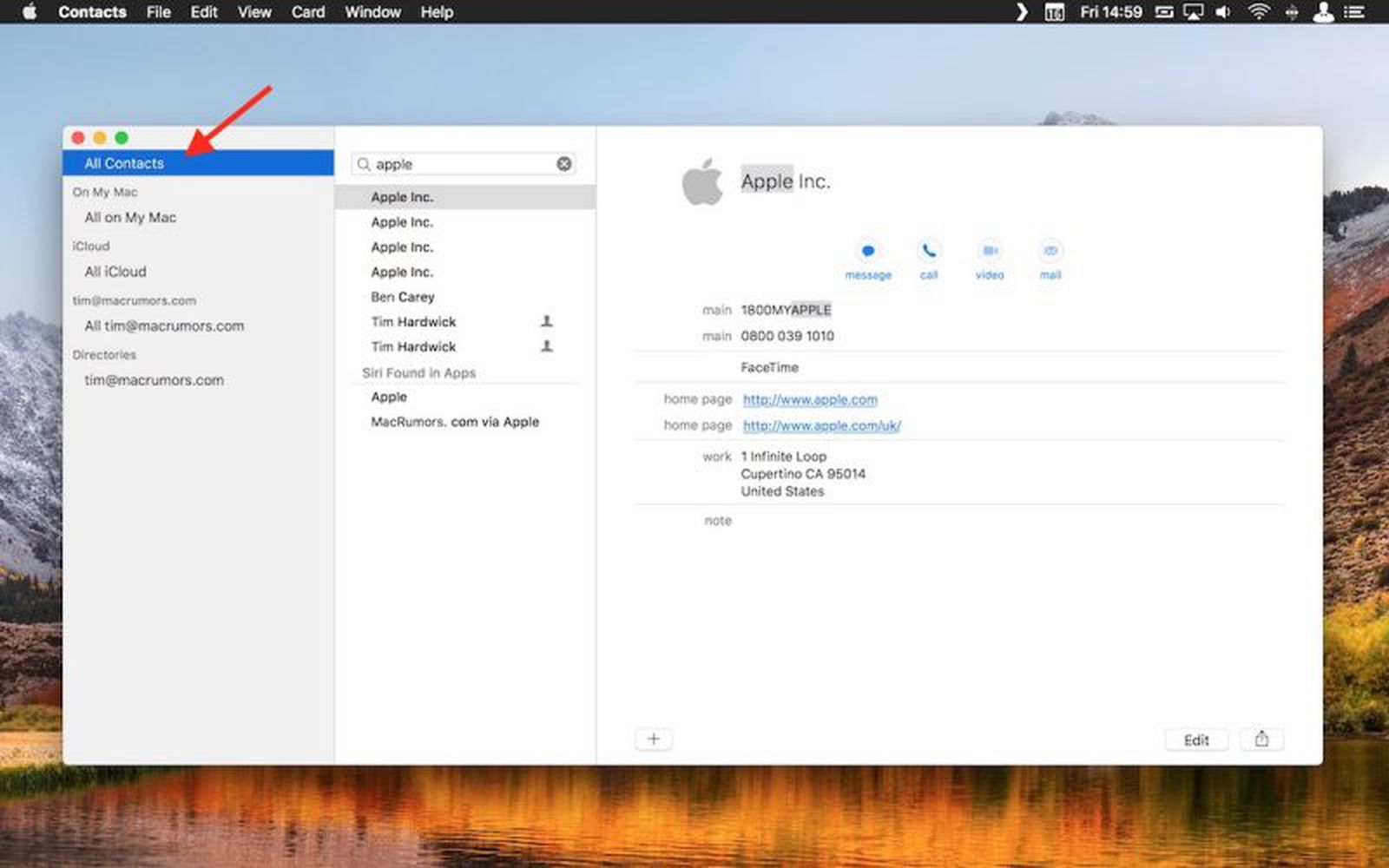 How to Merge and Remove Duplicate Contacts in macOS and iCloud - MacRumors