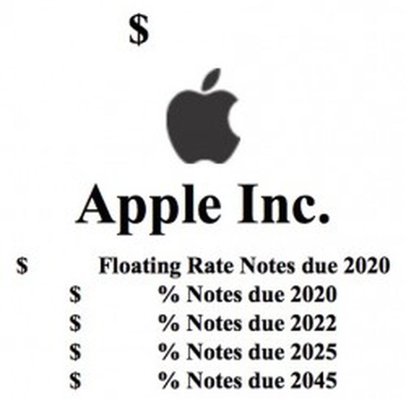 Apple Planning to Raise Reported $5 Billion in Bond Sale [Updated ...