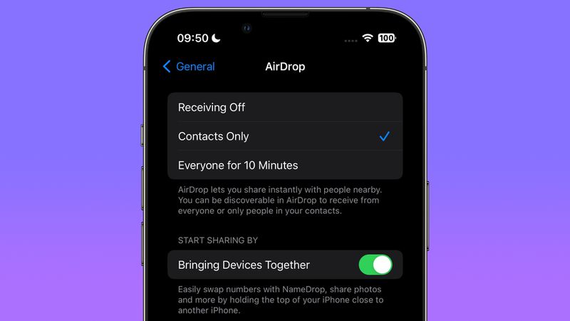 iOS 17 AirDrop Features: NameDrop, SharePlay, and Proximity Sharing - MacRumors