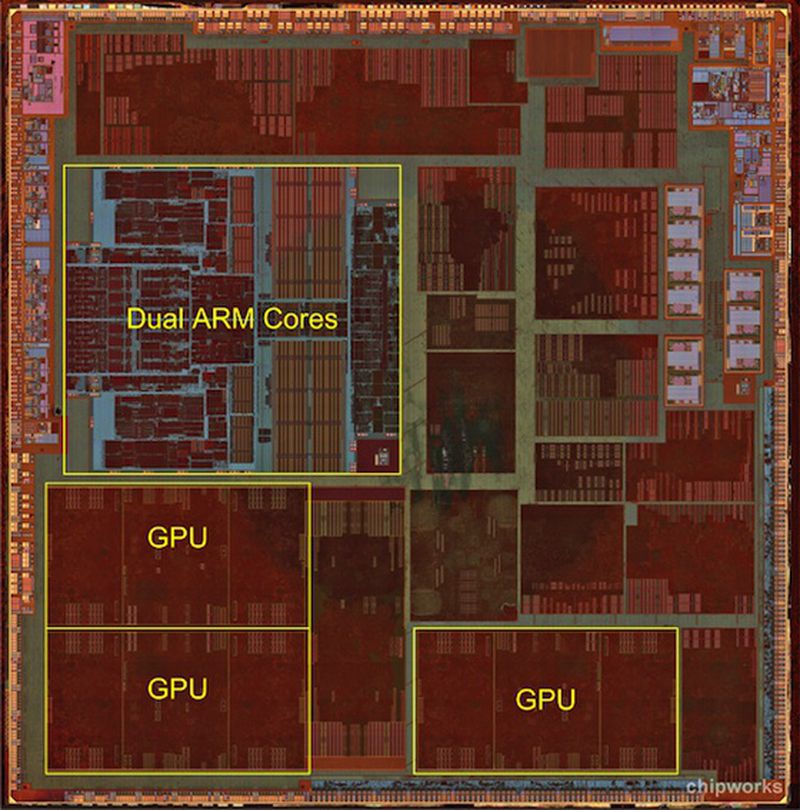 Teardown of Apple's A6 Chip Reveals Manual Layout of Custom Dual-Core ...