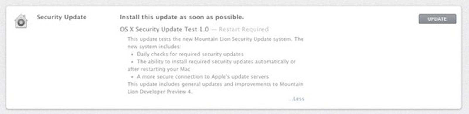 Apple Updates Mountain Lion Developer Preview With New Security ...