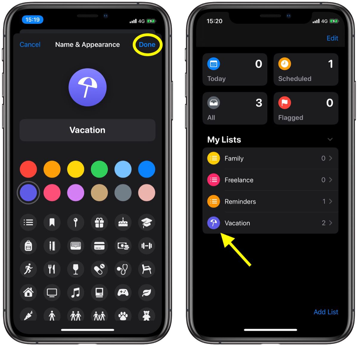 How to Customize the Look of Your Reminders Lists in iOS - MacRumors