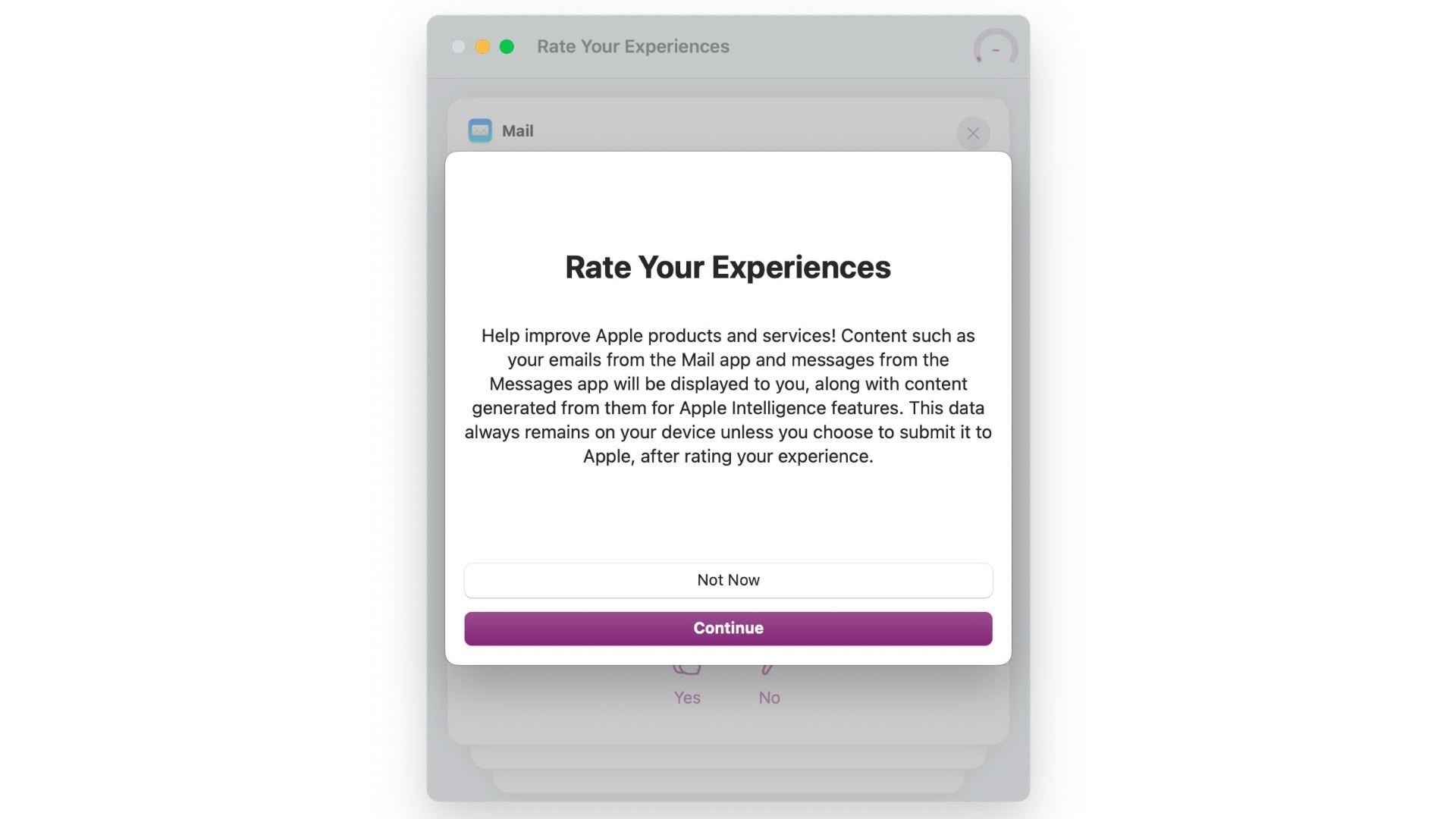 Apple Intelligence Beta Users Invited to 'Rate Your Experiences' and Earn Points - MacRumors