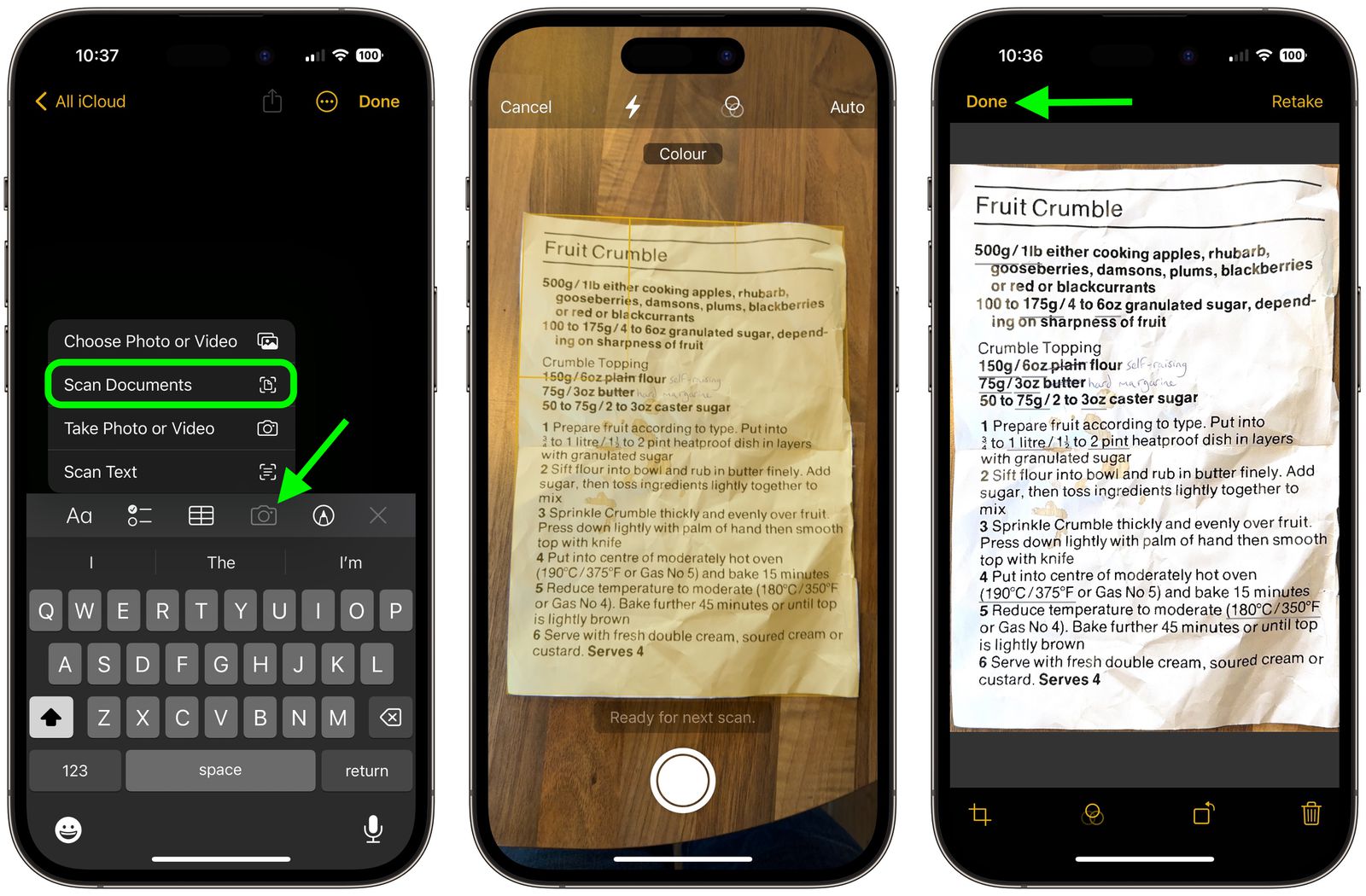 How to Scan Documents in the Notes App on iPhone - MacRumors