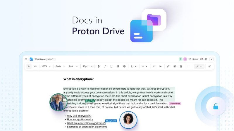 Proton Launches End-to-End Encrypted Alternative to Google Docs - MacRumors