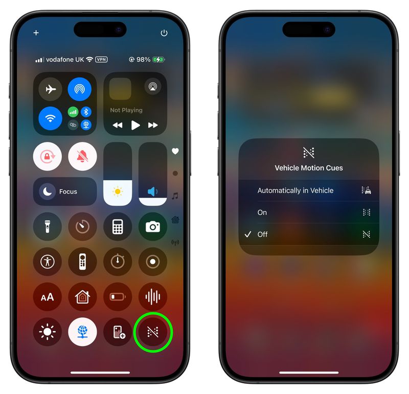Avoid Vehicle Motion Sickness With This iPhone Feature - MacRumors