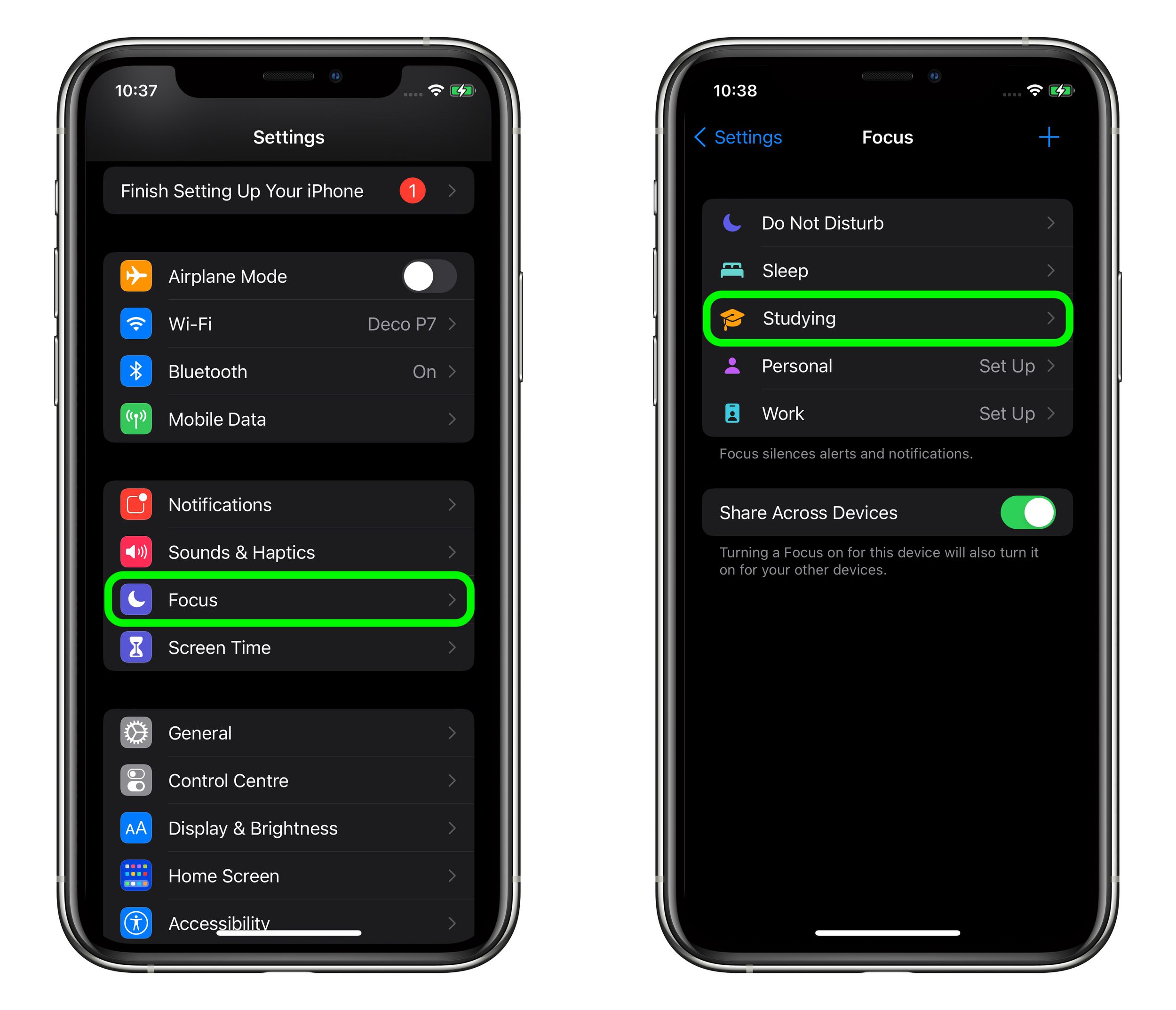 How to Schedule and Automate Focus Modes - MacRumors