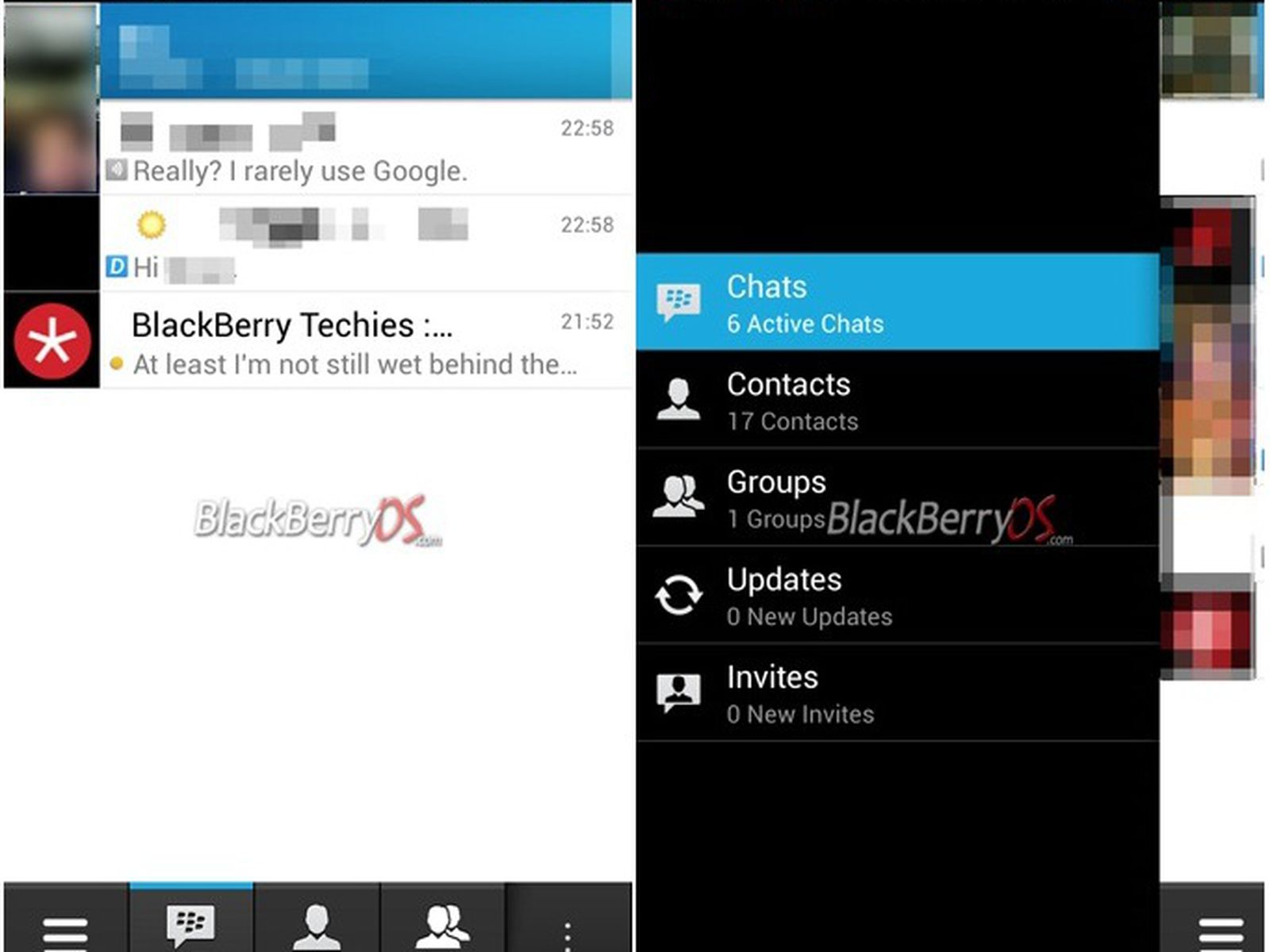 Blackberry Aol App