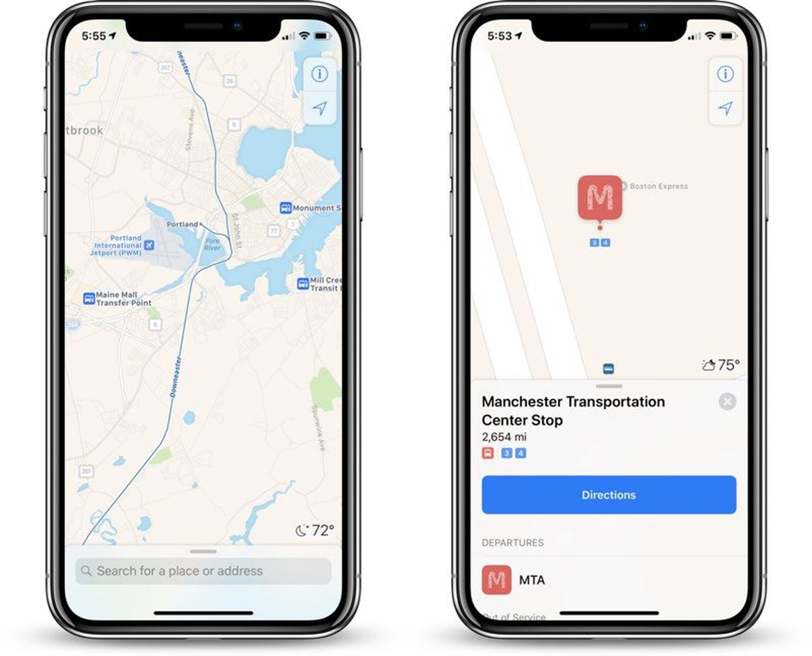 Apple Expands Transit Directions in Vermont, New Hampshire, Maine and ...