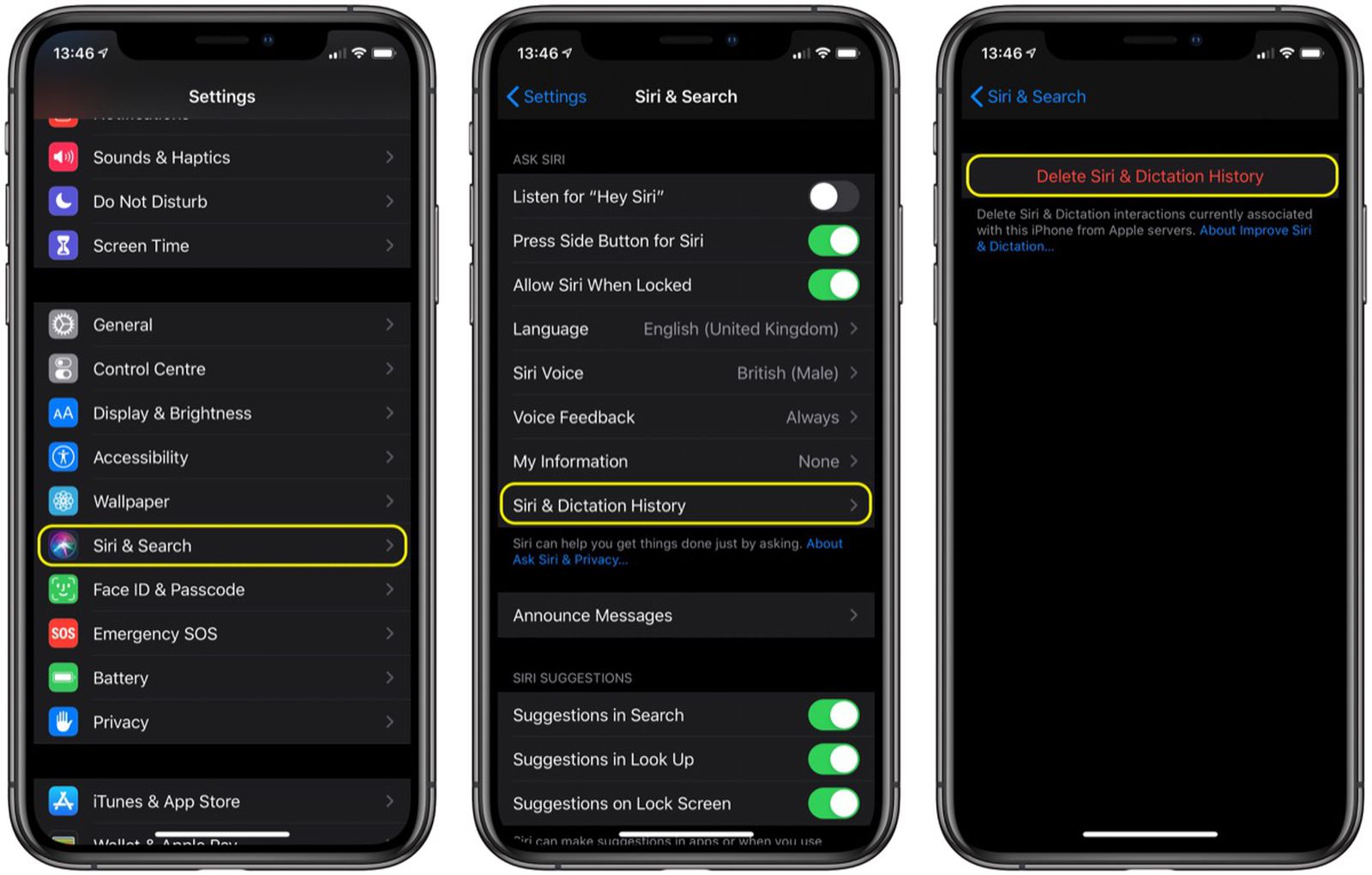 How to Delete Your Siri Audio History and Opt Out of Siri Audio Sharing ...