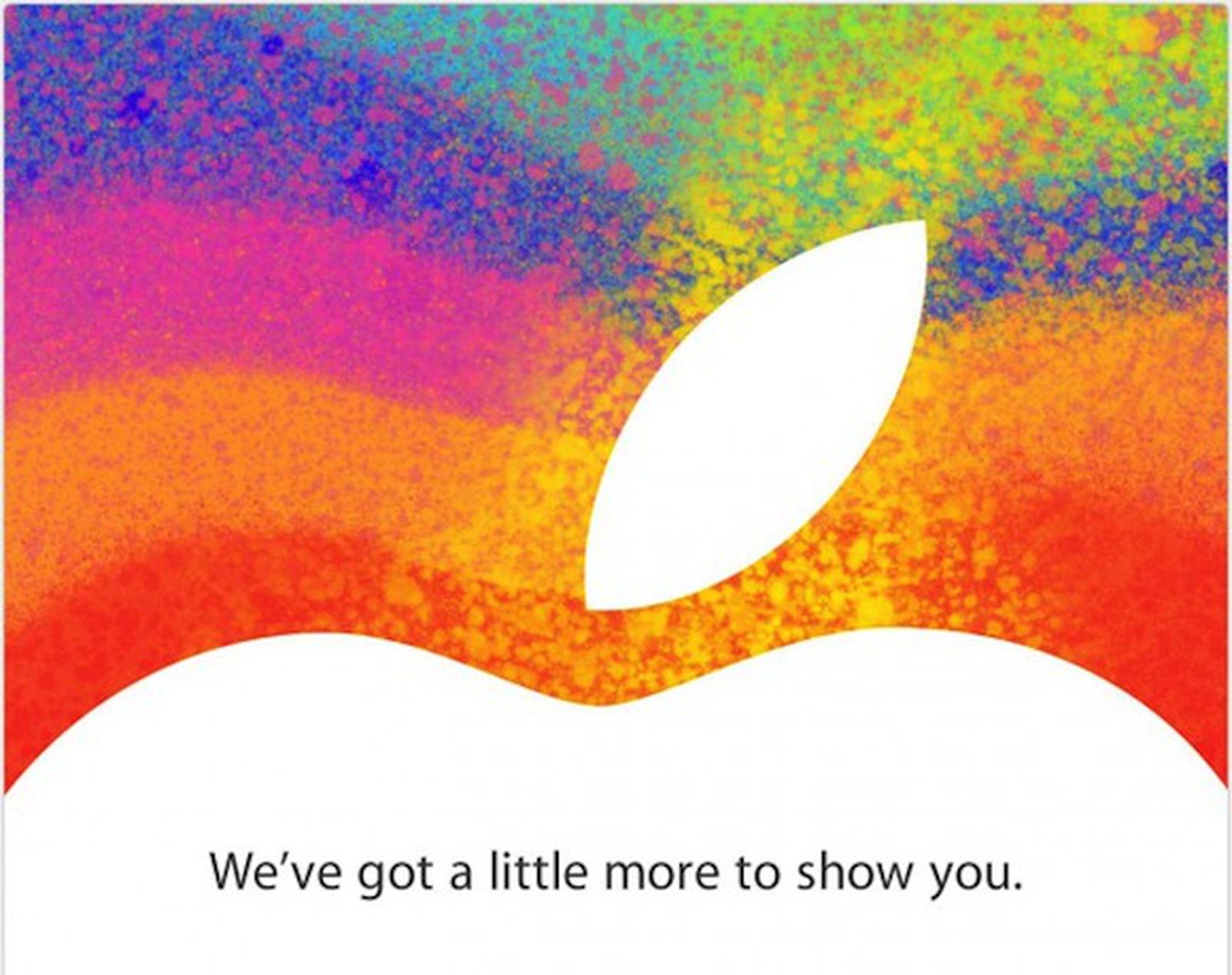 Apple Issues Invitations for October 23 Media Event - MacRumors