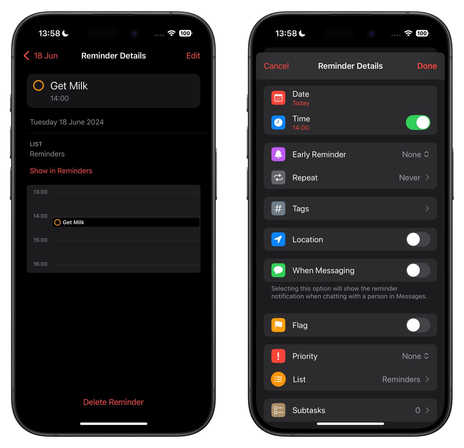 iOS 18: Calendar App Design Changes and Reminders Integration - MacRumors