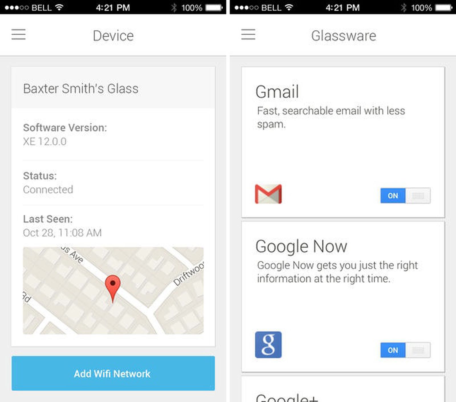 Google Releases New 'MyGlass' Companion App for Google Glass [Updated ...
