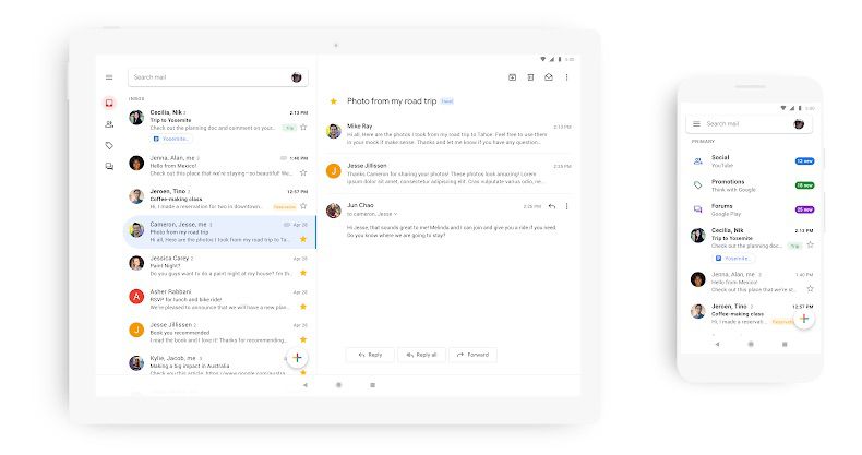 Gmail Redesign for iOS Rolling Out Starting Today - MacRumors