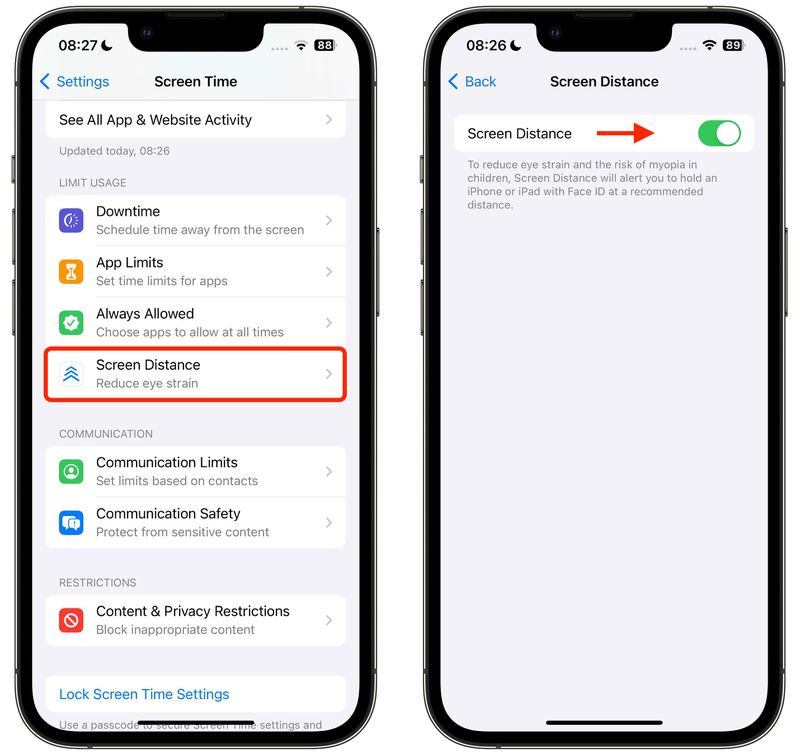 iOS 17: How to Protect Your Eyes With the Screen Distance Measuring ...