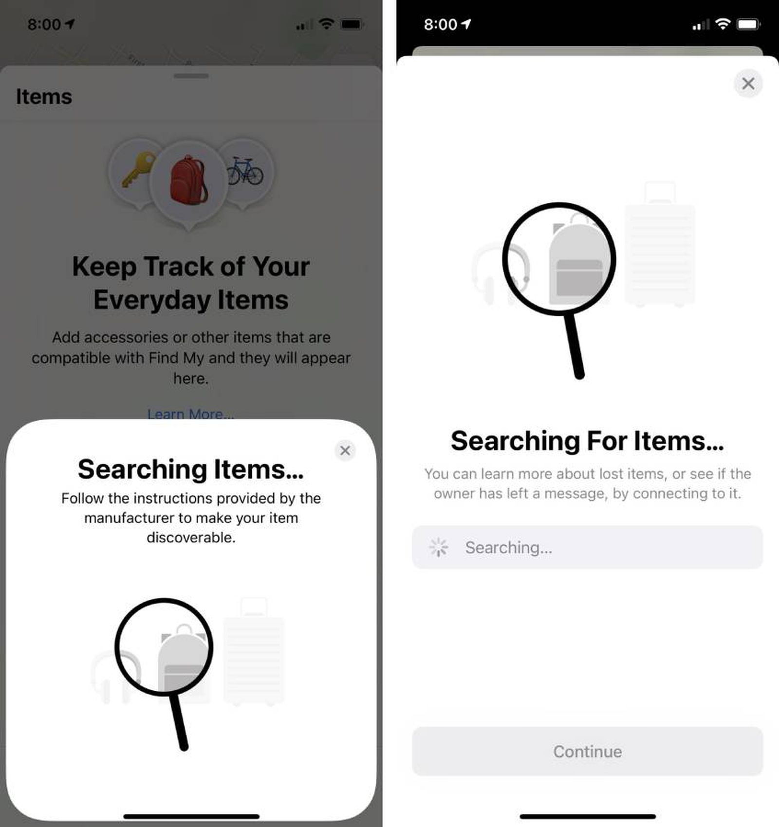 Safari Allows Users to Enable Hidden 'Items' Tab in 'Find My' App Ahead ...