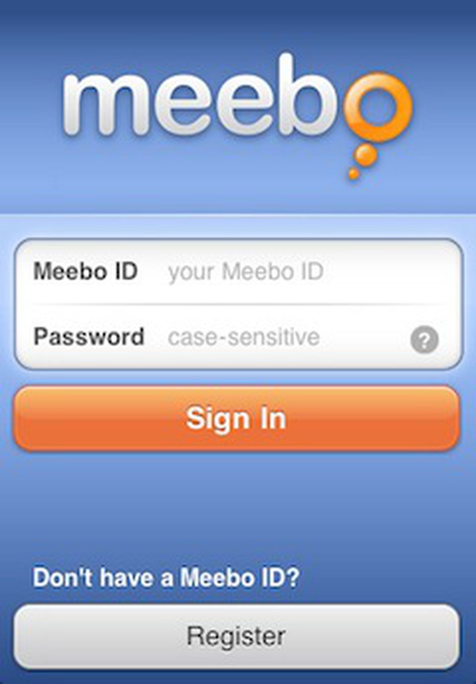 Meebo Brings Dedicated App to iPhone - MacRumors