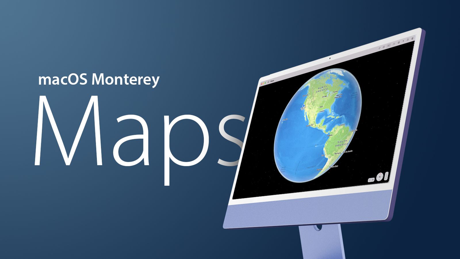 Maps in macOS Monterey: Interactive Globe, Detailed Terrain, 3D ...