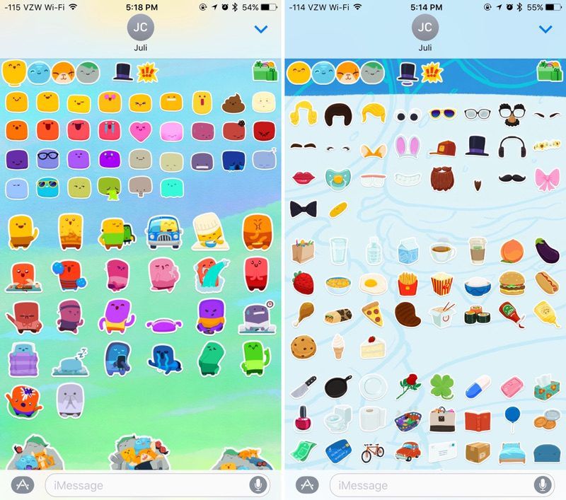 Must-Have Sticker Packs for Messages in iOS 10 - MacRumors