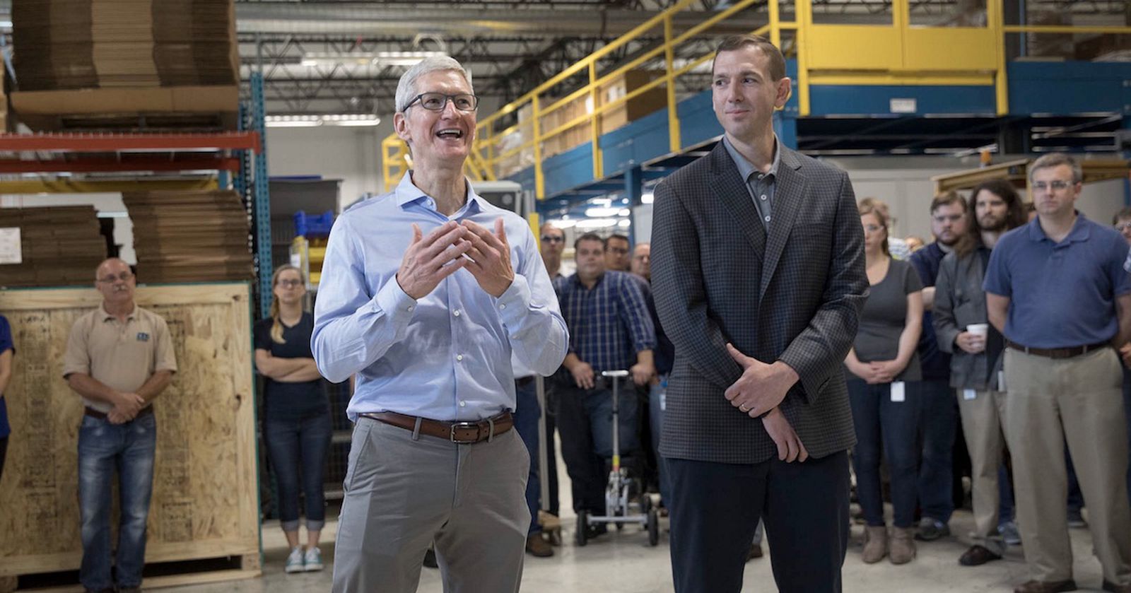 Tim Cook Hits the Road to Visit Testing Equipment Manufacturer CTS in ...