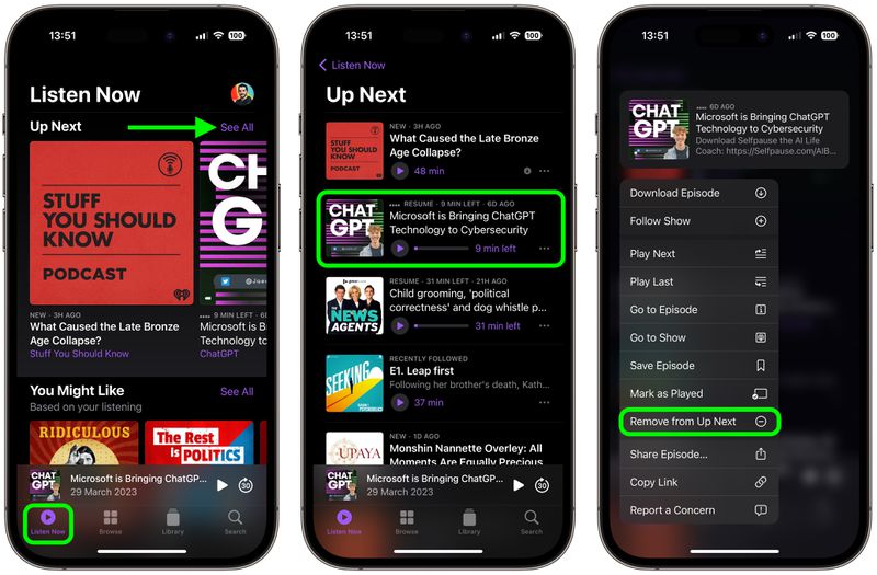 How to Remove Episodes From 'Up Next' in the Apple Podcasts App - MacRumors