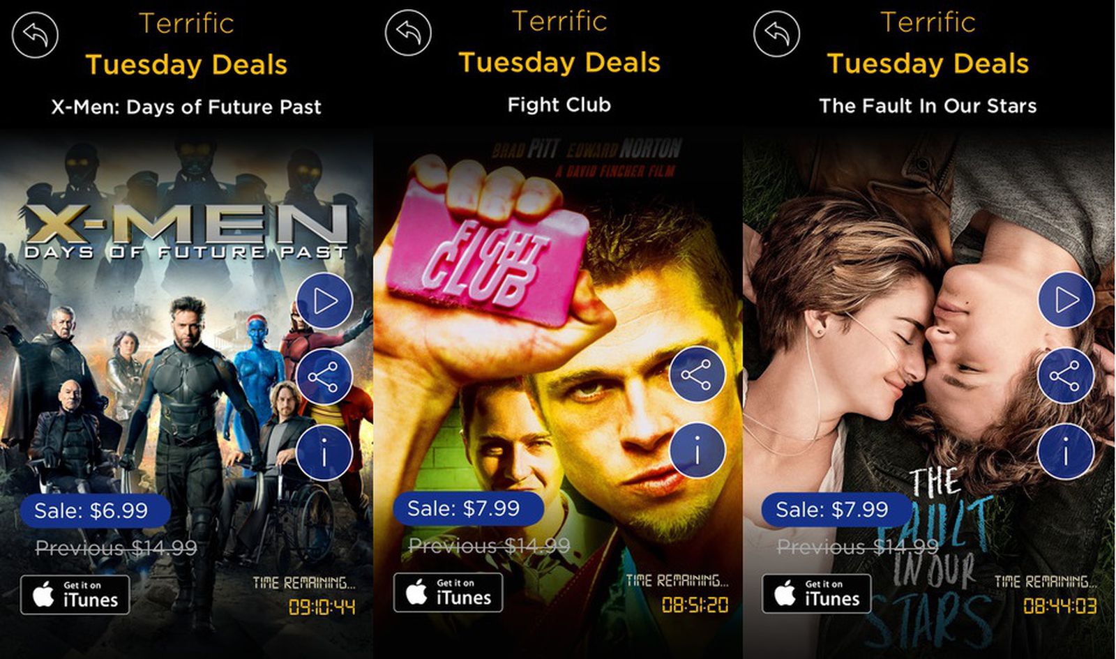 Fox Debuts 'Movie of the Day!' App With Daily Discounts on iTunes ...
