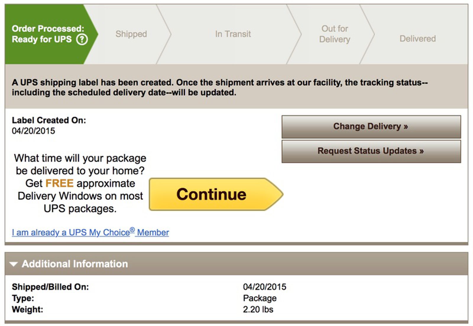 UPS Tracking Numbers Start Trickling Out to Apple Watch Customers ...