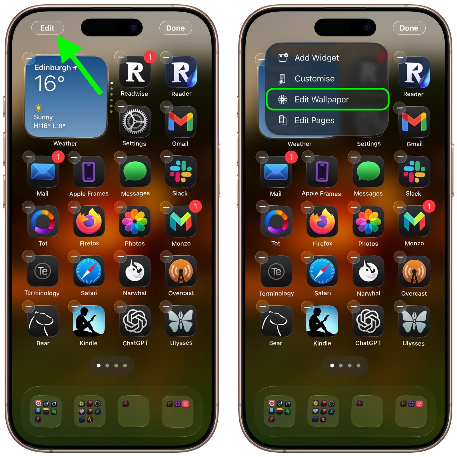 iOS 26: Customize Your iPhone Home Screen Wallpaper - MacRumors