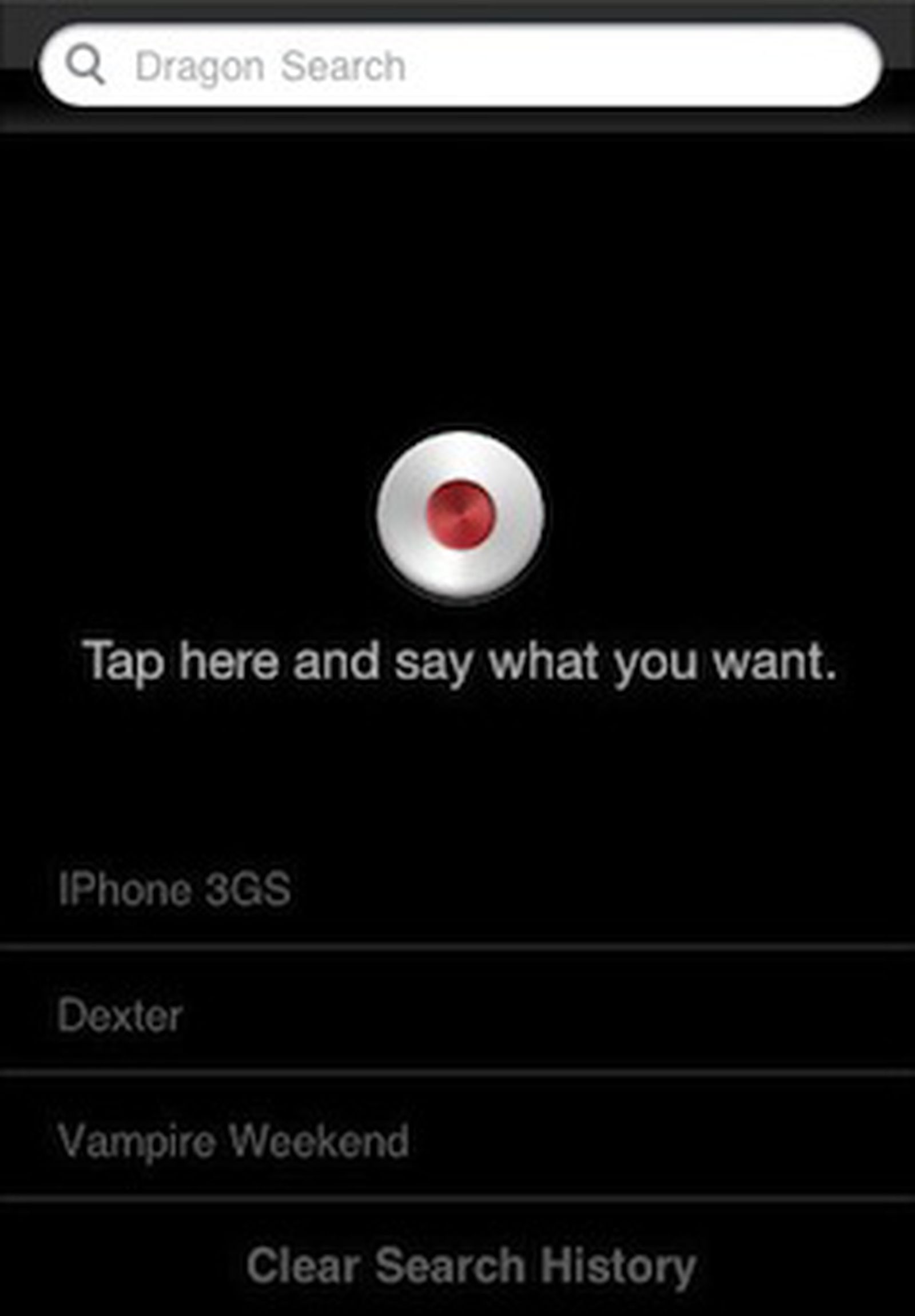 'Dragon Search' Comes to the iPhone - MacRumors
