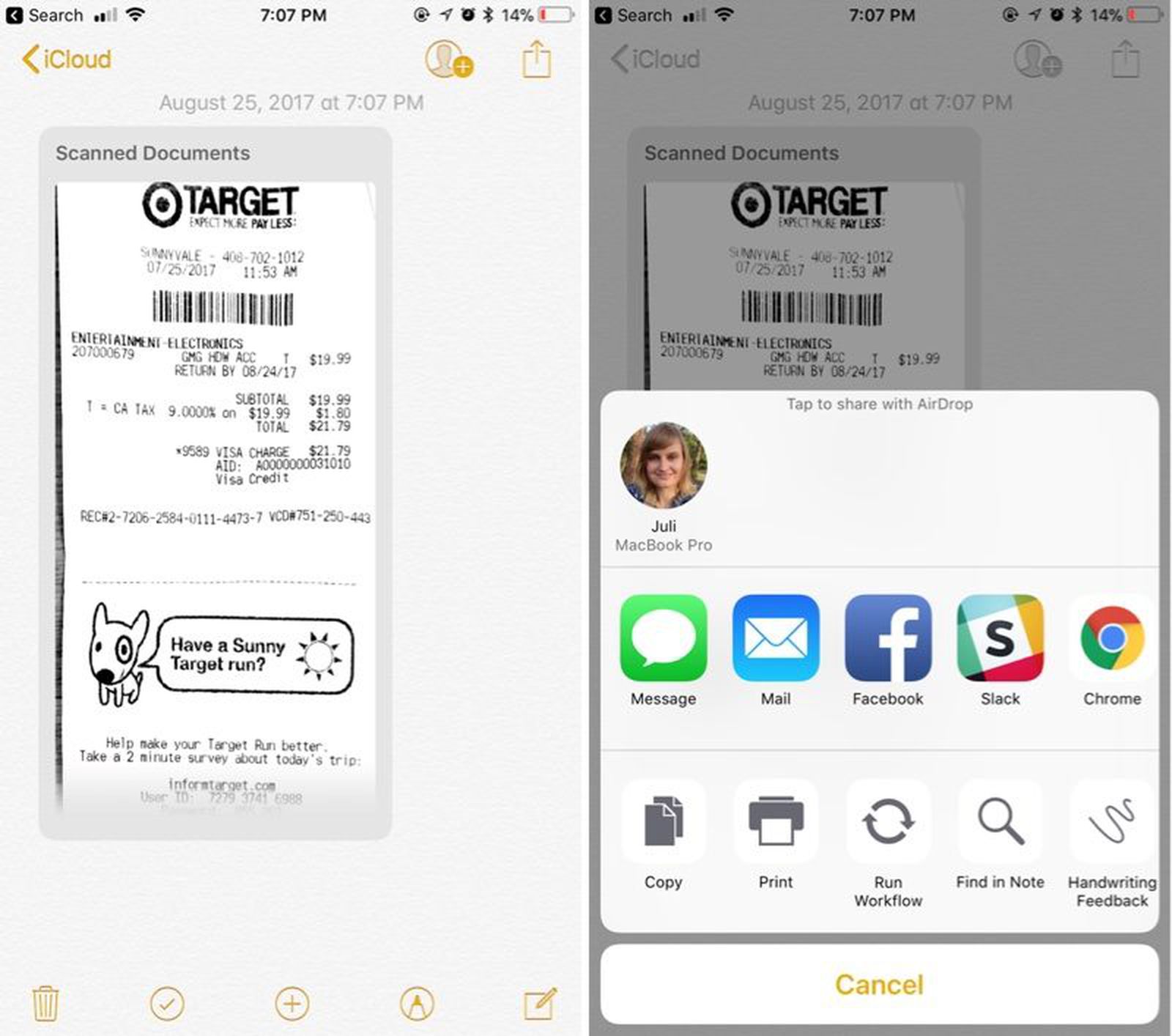 How to Use the New iOS 11 Document Scanner in Notes on iPad and iPhone ...
