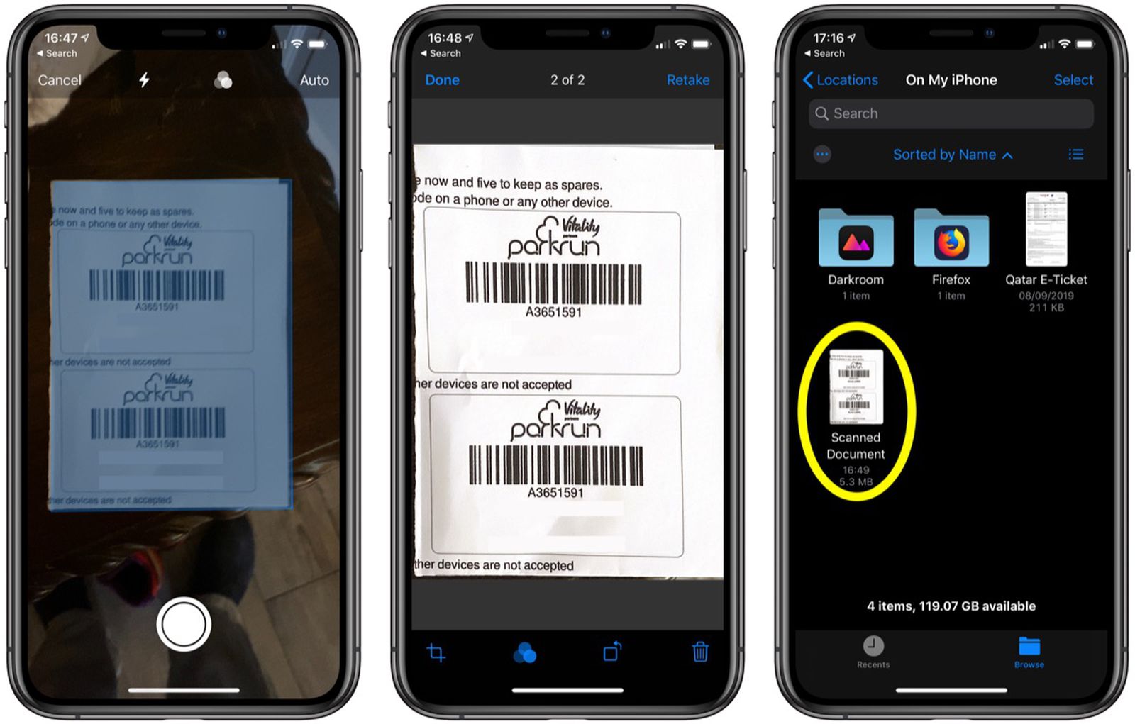 How to Scan Documents in the iOS Files App - MacRumors