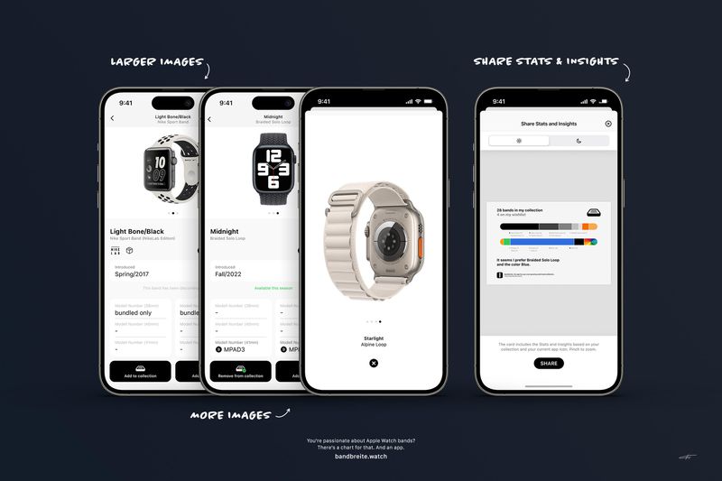 iPhone App for Browsing Over 600 Apple Watch Bands Receives Major ...