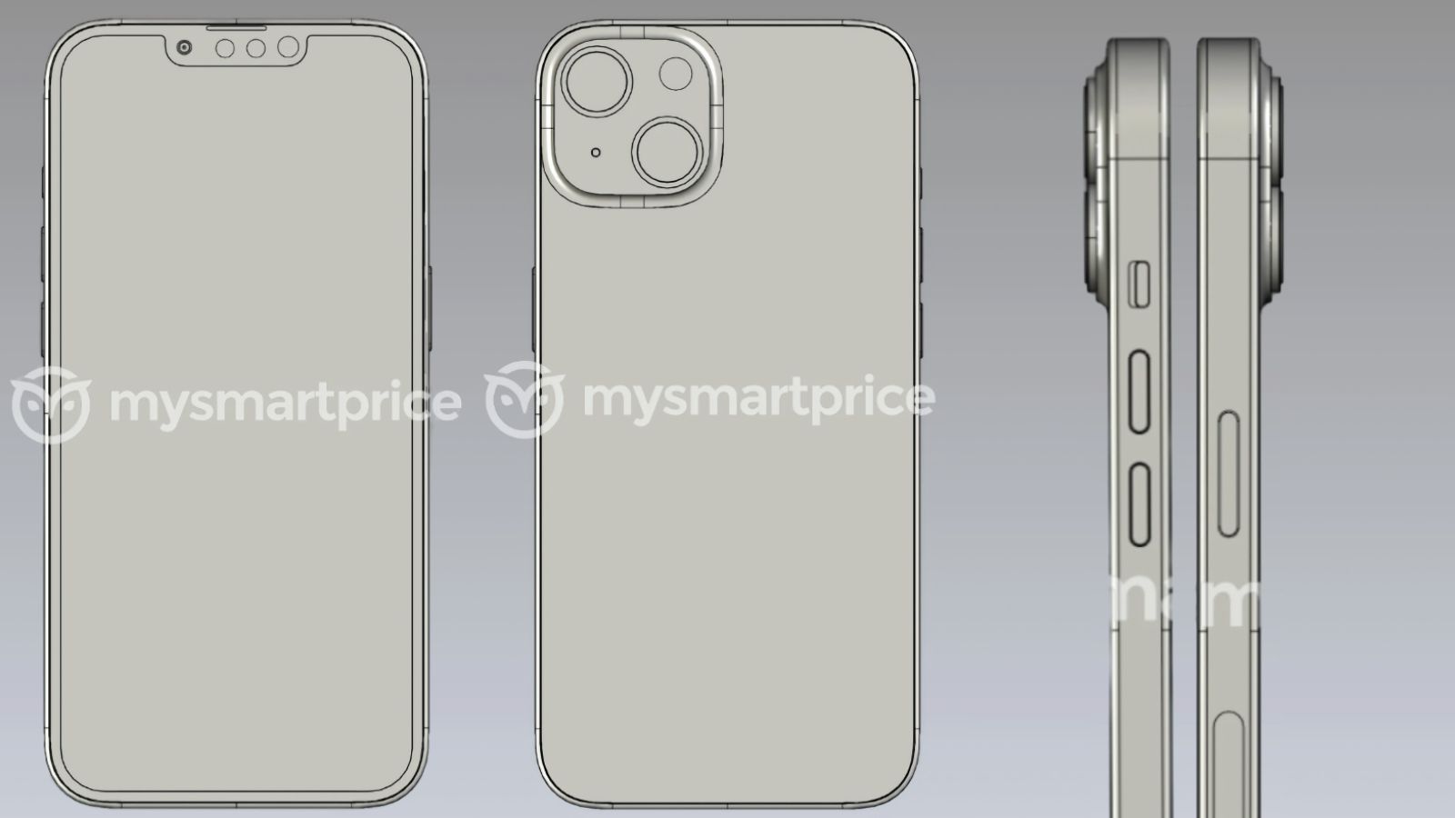 Alleged iPhone 14 CAD Renders Reveal Virtually No Design Changes With ...