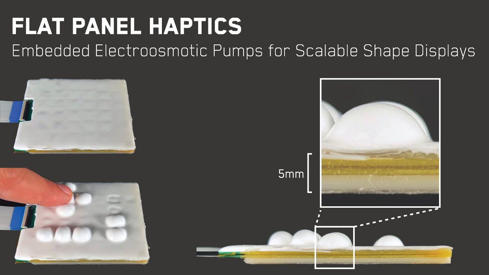 Researchers Develop New Tactile Technology That Could Enable a Pop-Up ...