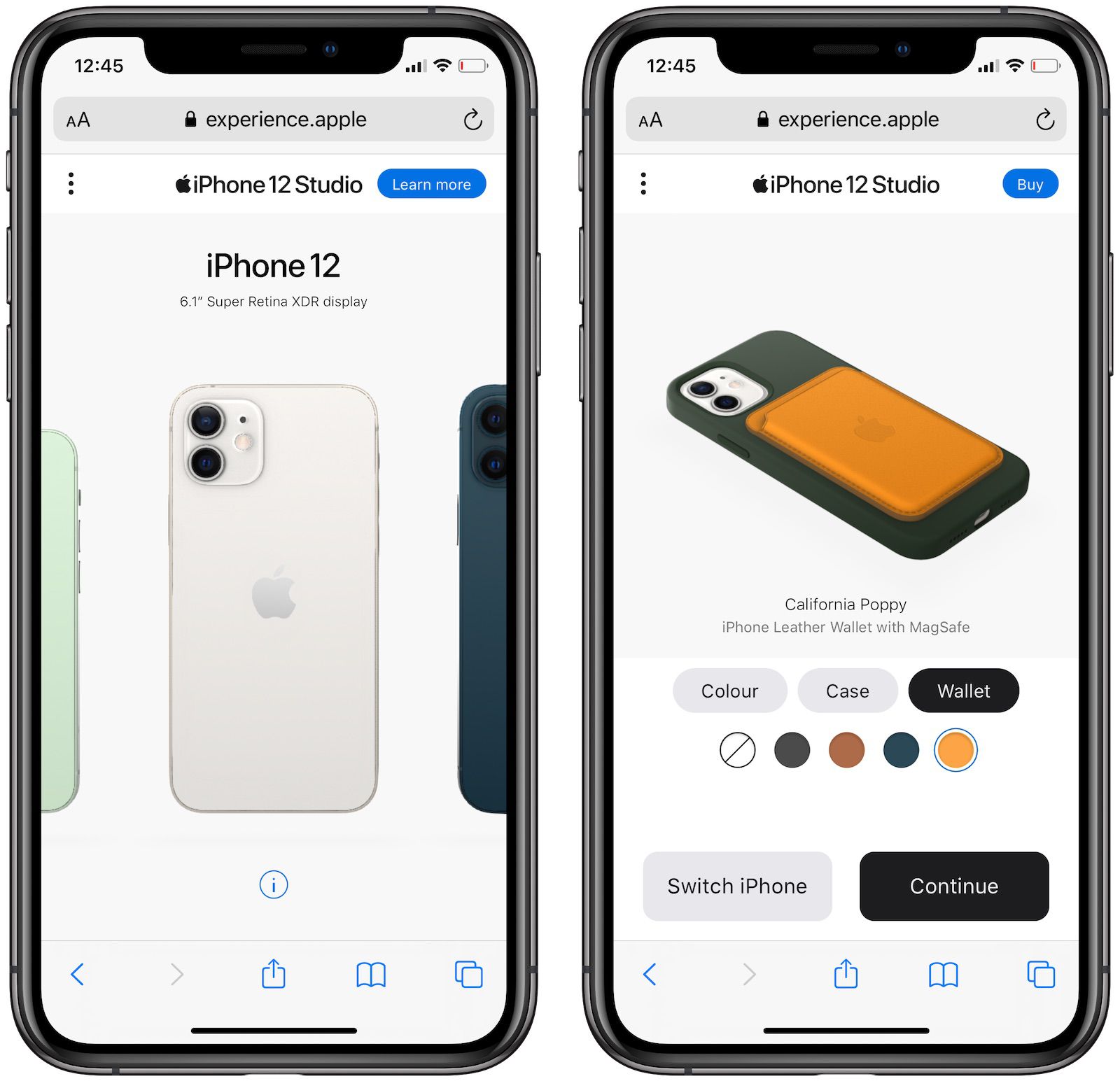 Apple Launches 'iPhone 12 Studio' for Mixing and Matching MagSafe Cases ...