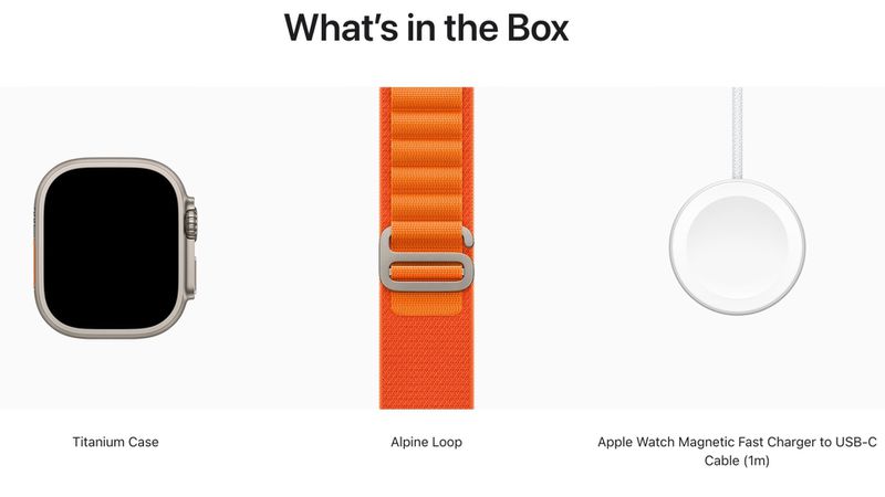Apple Watch Ultra Ships With New Braided Charger - MacRumors