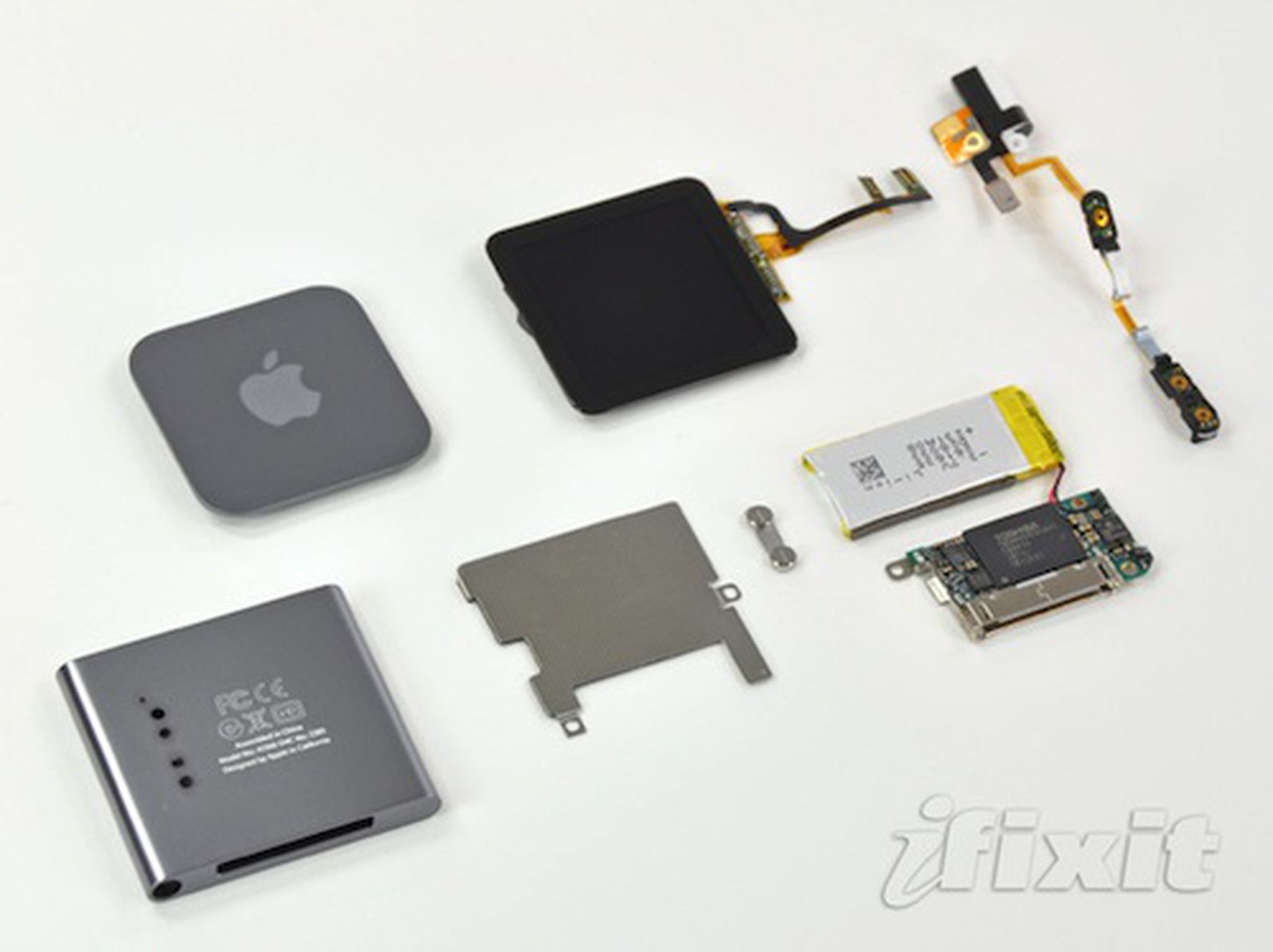 Notes on Sixth-Generation iPod Nano: Teardown, Video Playback Hints ...