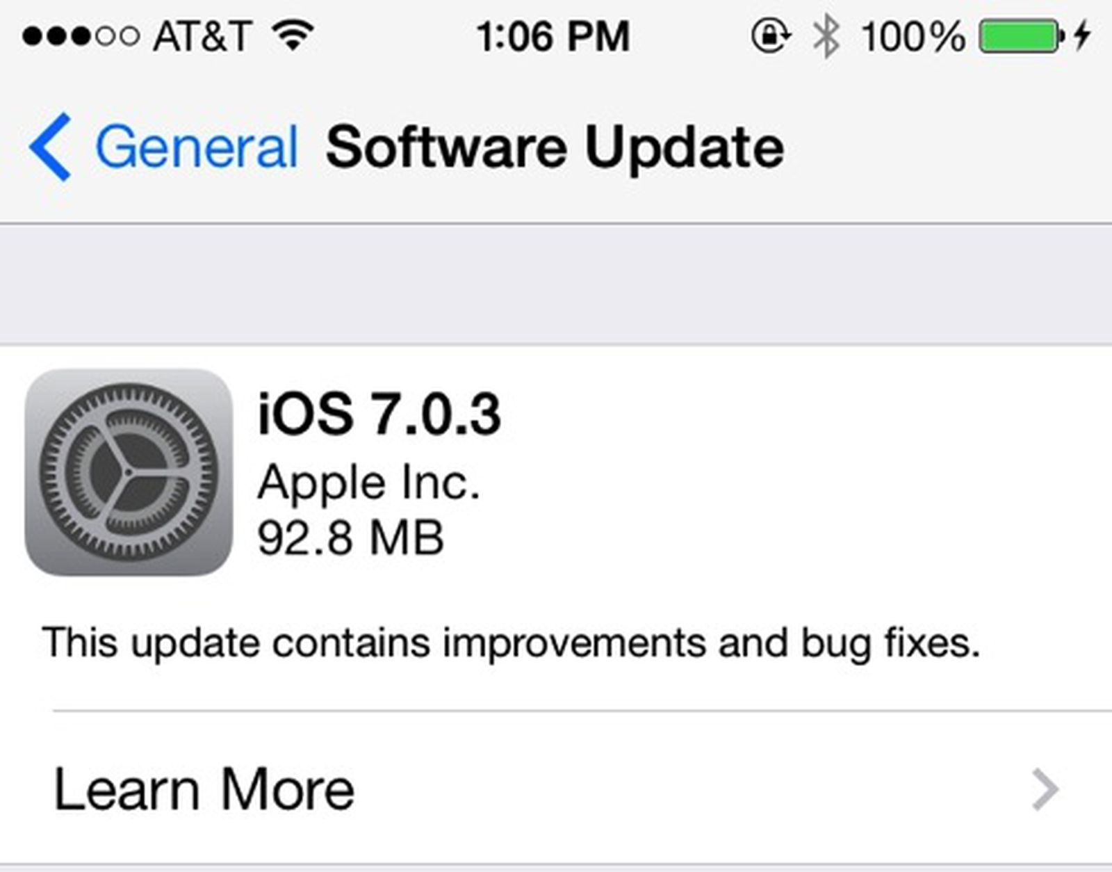 Apple Releases iOS 7.0.3, Adds Support for iCloud Keychain, Accelerometer Issues - MacRumors