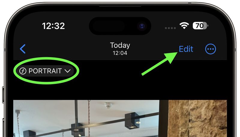 iPhone 15: How to Turn Photos into Portraits After Shooting - MacRumors