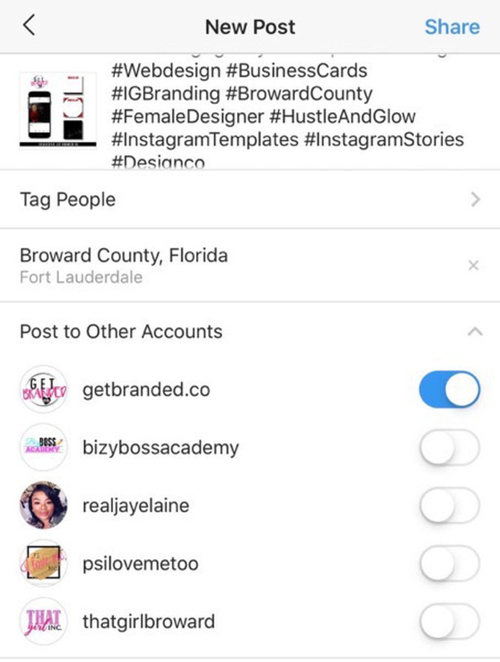Instagram Now Lets Users Post to Multiple Accounts Simultaneously ...