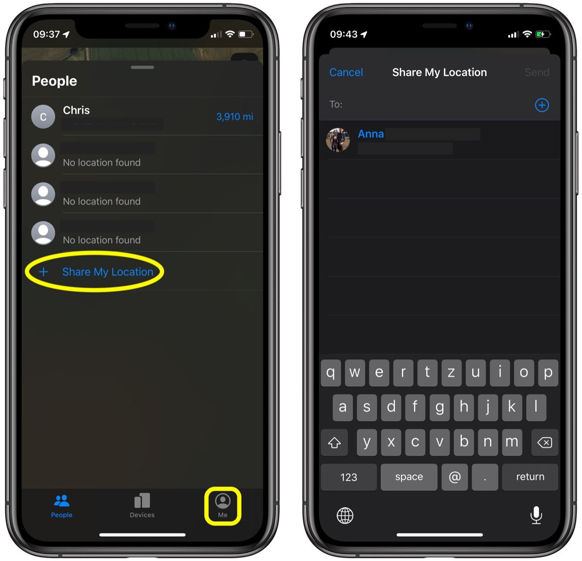 How to Share Your Location With a Friend Using Find My - MacRumors