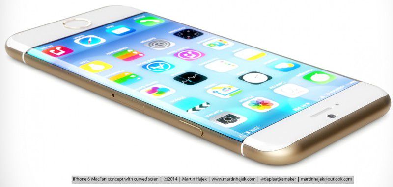 New iPhone 6 Renderings Highlight Curved Display, Rounded Corners ...