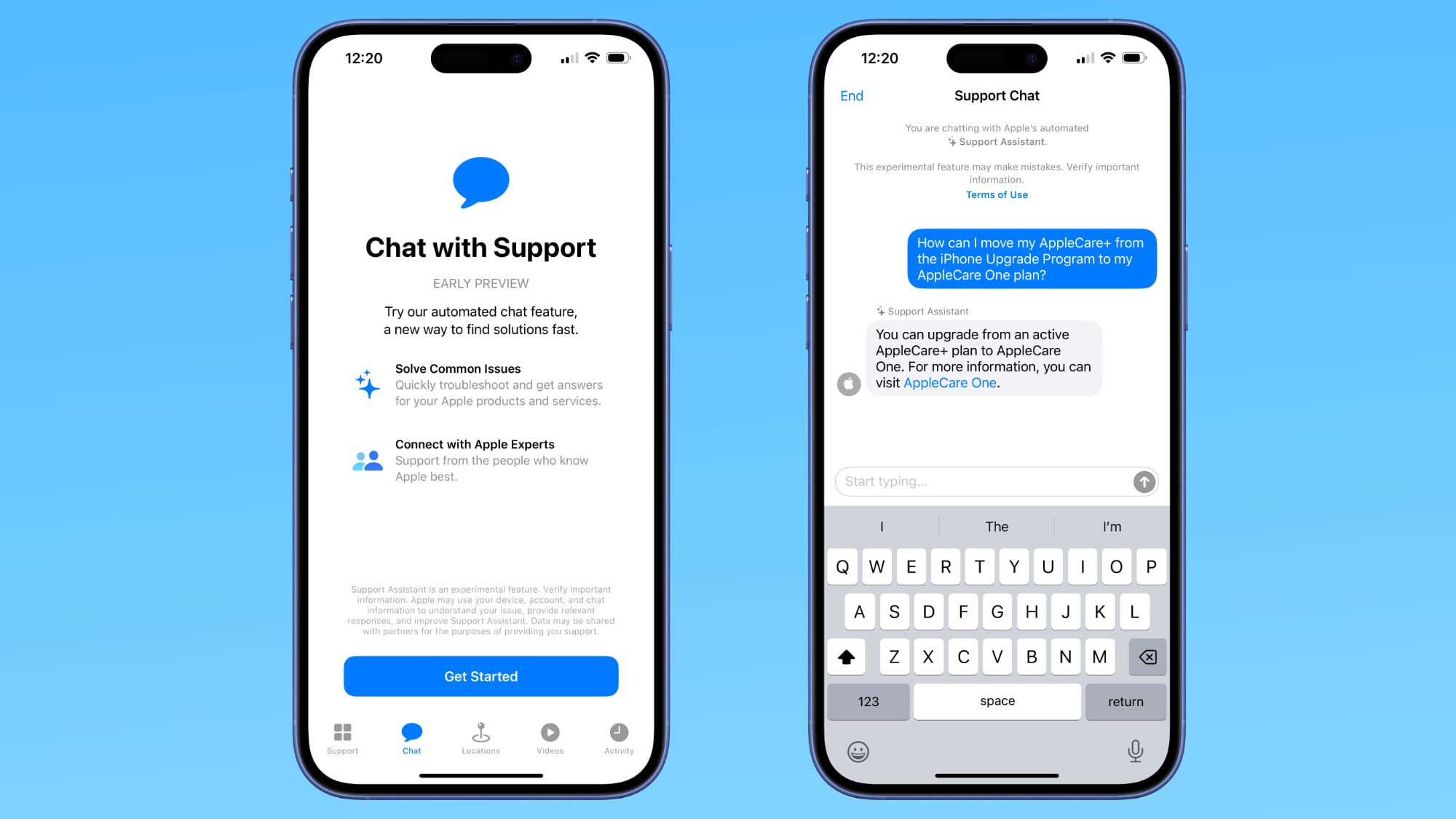 Apple Launches Early Preview of ChatGPT-Like Support Assistant - MacRumors