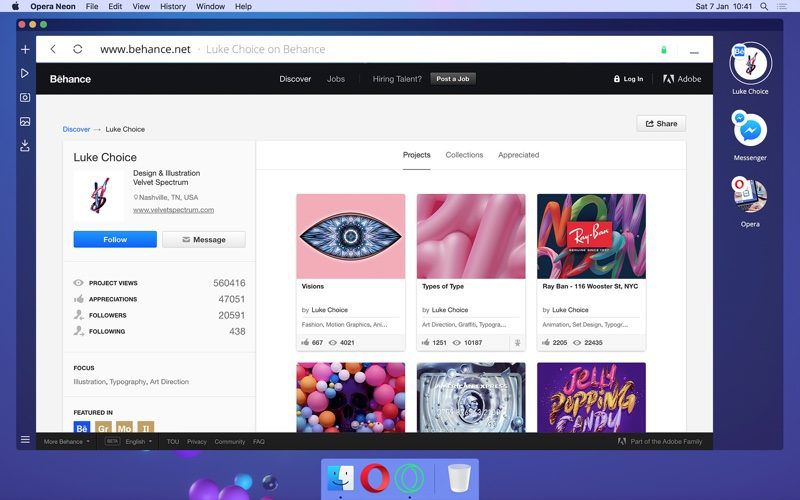 Opera Debuts New 'Opera Neon' Concept Browser - MacRumors